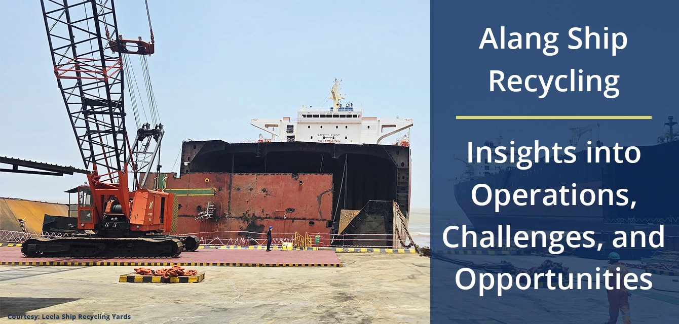 Alang ship recycling 2025: Inside India’s leading green ship recycling hub